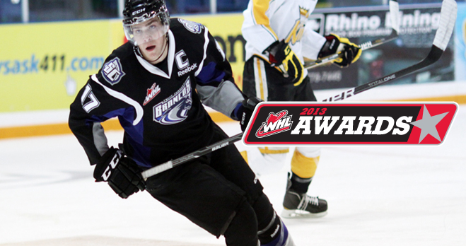 LOWRY NAMED WHL PLAYER OF THE YEAR FINALIST - Brandon Wheat Kings