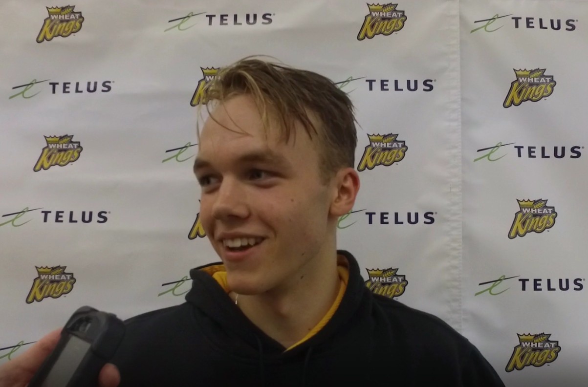 KRUGER INTERVIEW - Sept 8th vs Regina - Brandon Wheat Kings