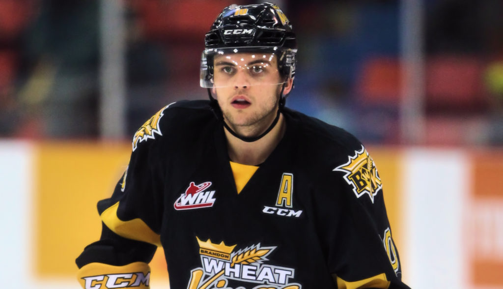 FORMER WHEAT KING TOP DEFENCEMAN FINALIST - Brandon Wheat Kings
