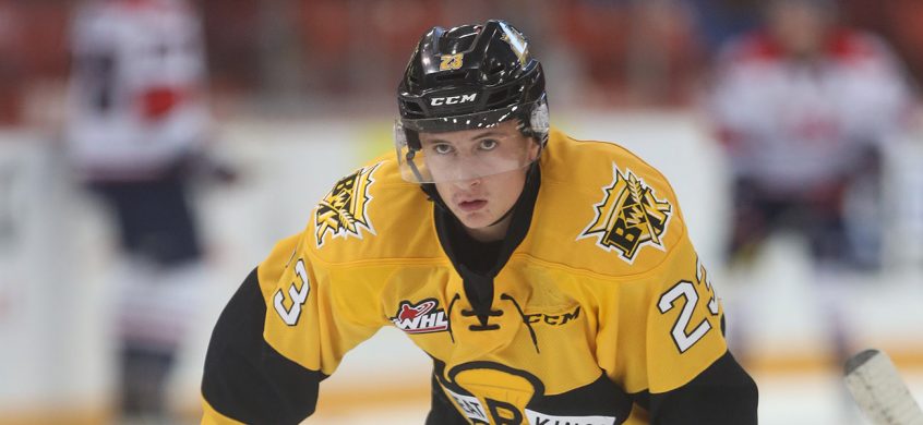 REINHARDT NAMED TELUS PLAYER OF THE MONTH - Brandon Wheat Kings