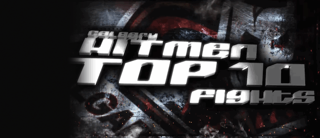 TOP 10 HITMEN FIGHTS - Calgary Hitmen