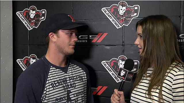 FORMER CAPTAIN CODY SYLVESTER - Calgary Hitmen