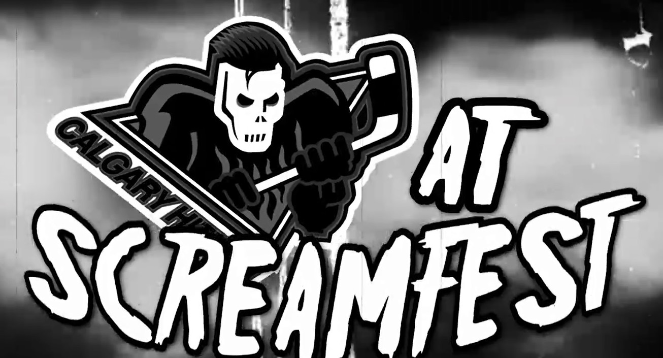 Clownin' around at ScreamFest! - Calgary Hitmen