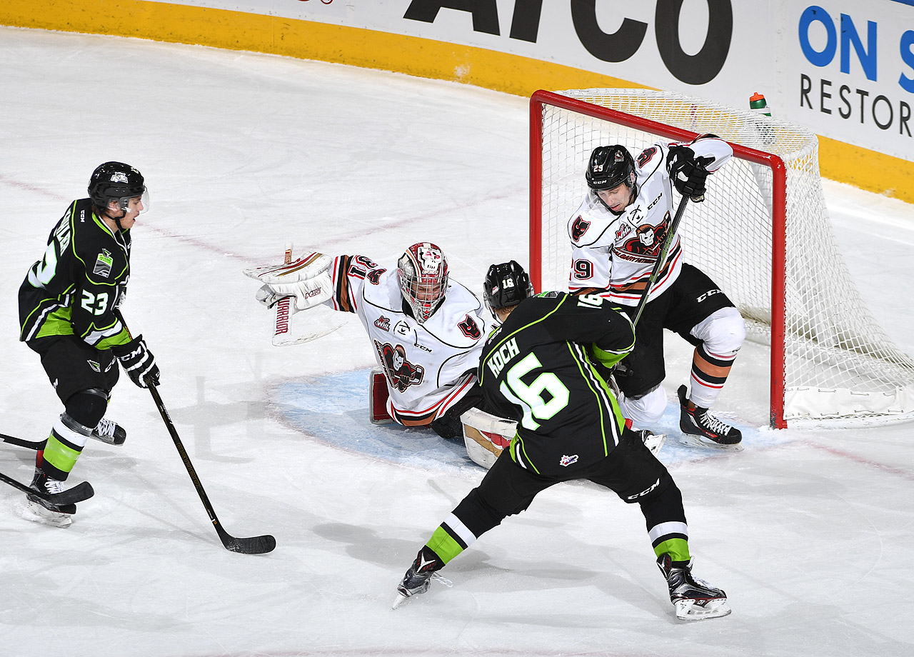 Hitmen settle for Battle of Alberta split - Calgary Hitmen