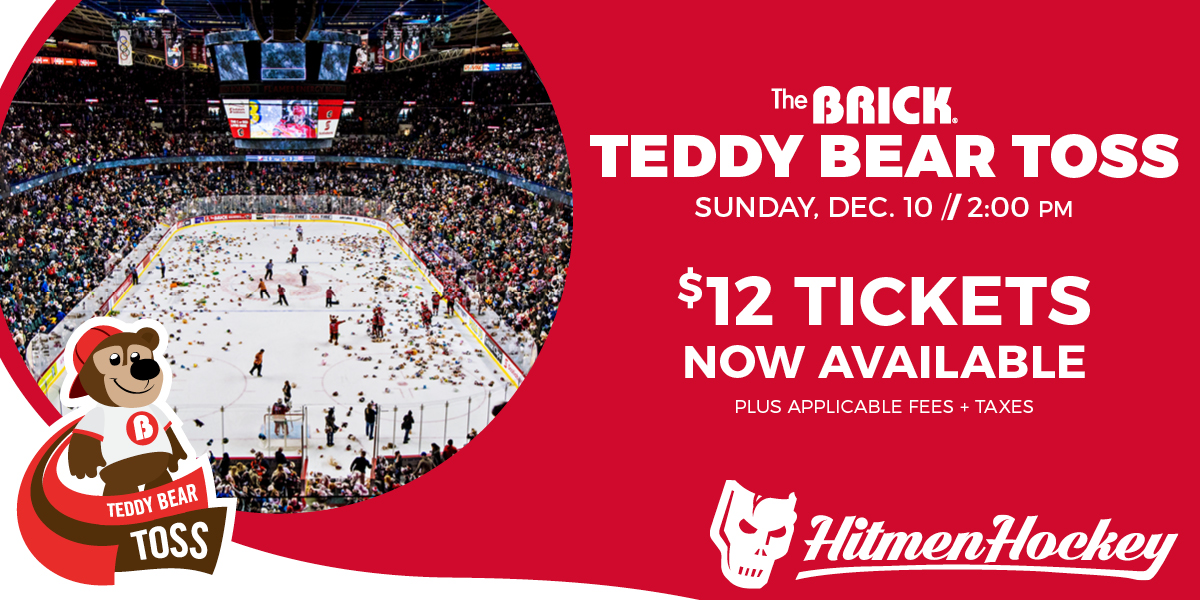 General Admission Seating Now Open For The Brick Teddy Bear Toss ...