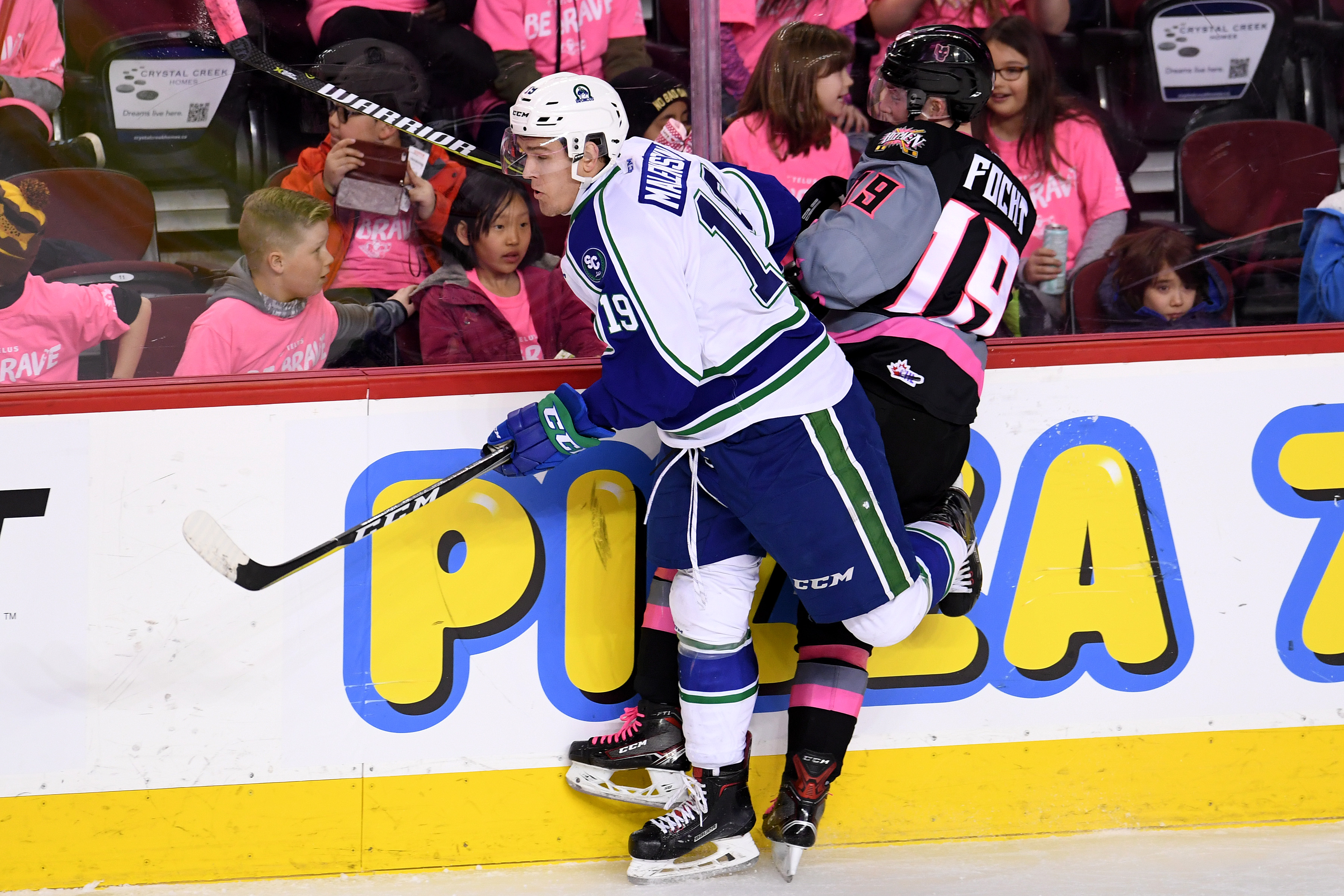 Photo Gallery: Hitmen vs Broncos Feb. 27 TELUS BE BRAVE Anti-Bullying ...