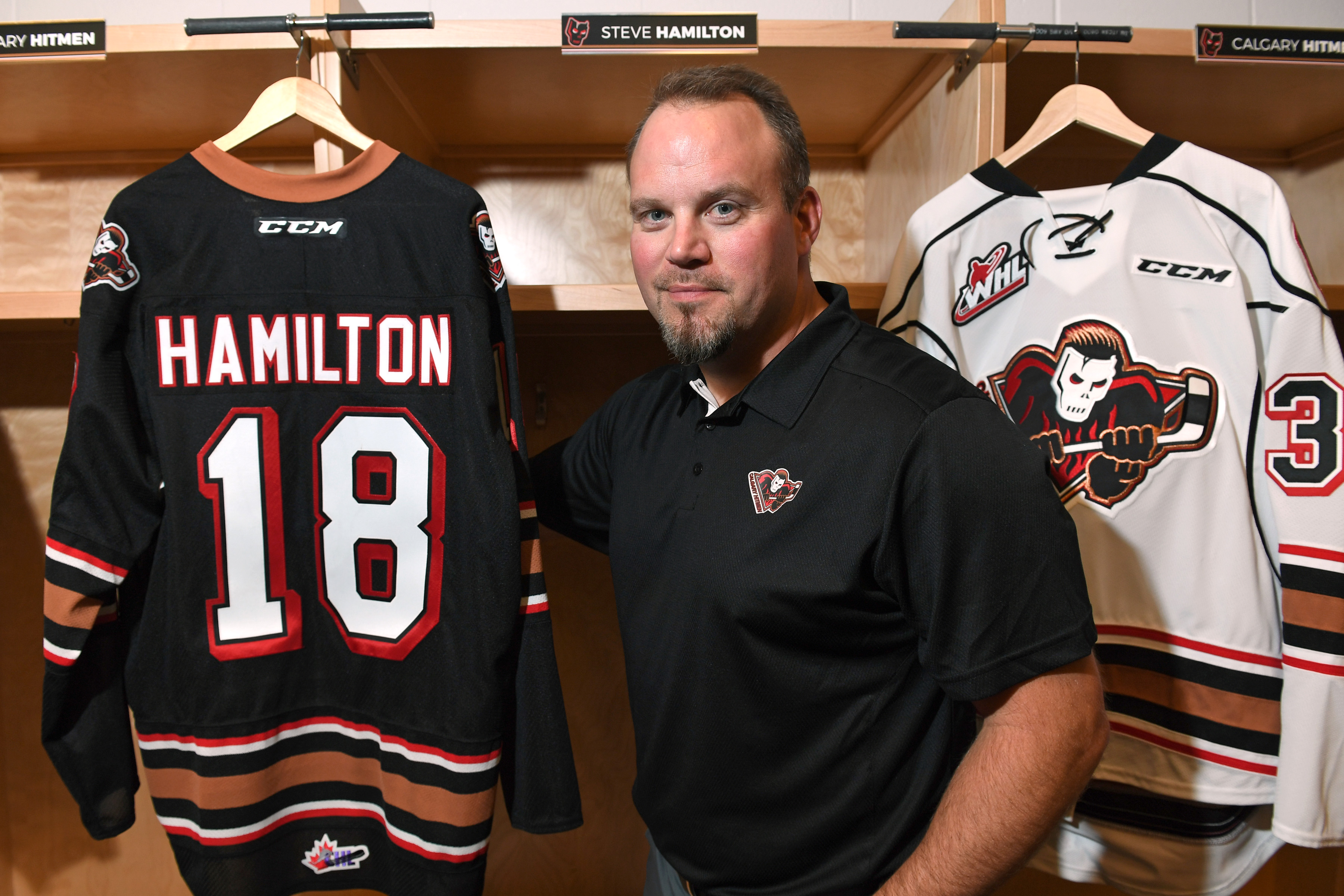 Hitmen TV: Steve Hamilton Coach Announcement - Calgary Hitmen