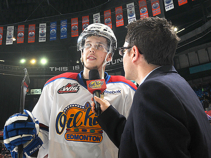 Gernat Signs NHL Entry Level Contract - Edmonton Oil Kings