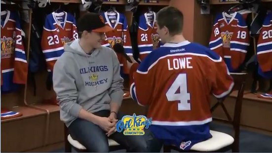 A Minute With Mark and Keegan Lowe - Edmonton Oil Kings