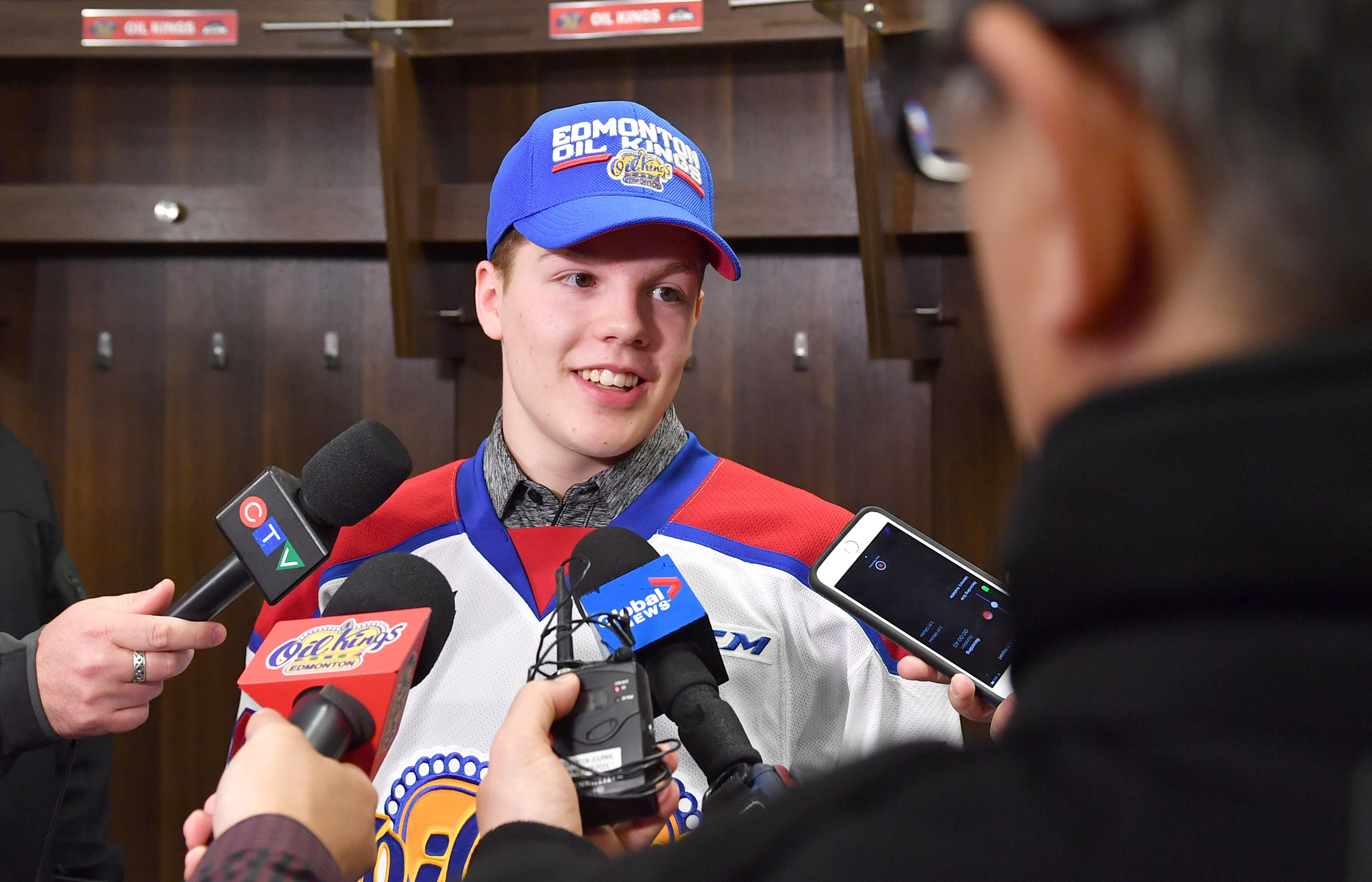 Photos: Oil Kings Introduce Guenther and Slaney - Edmonton Oil Kings
