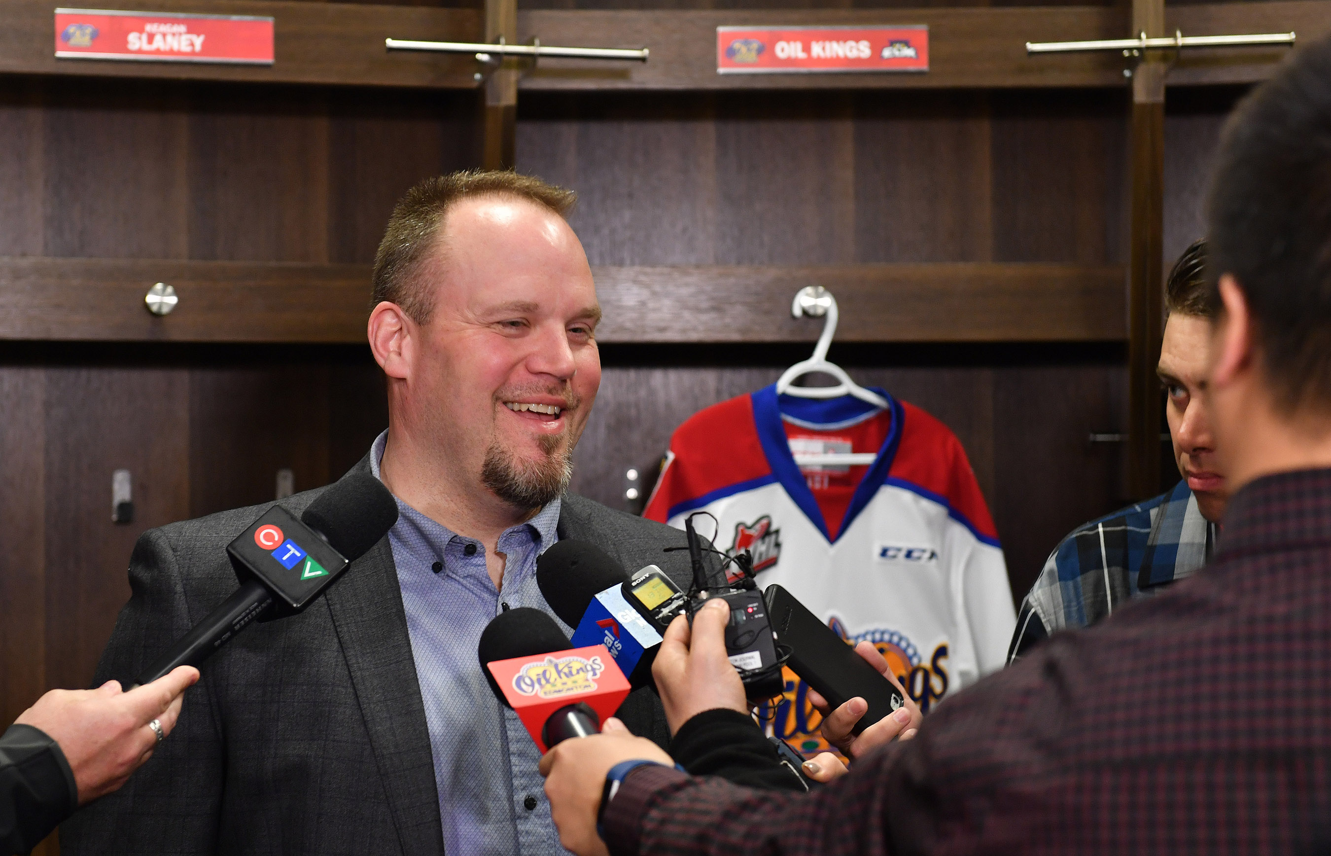 Photos: Oil Kings Introduce Guenther and Slaney - Edmonton Oil Kings