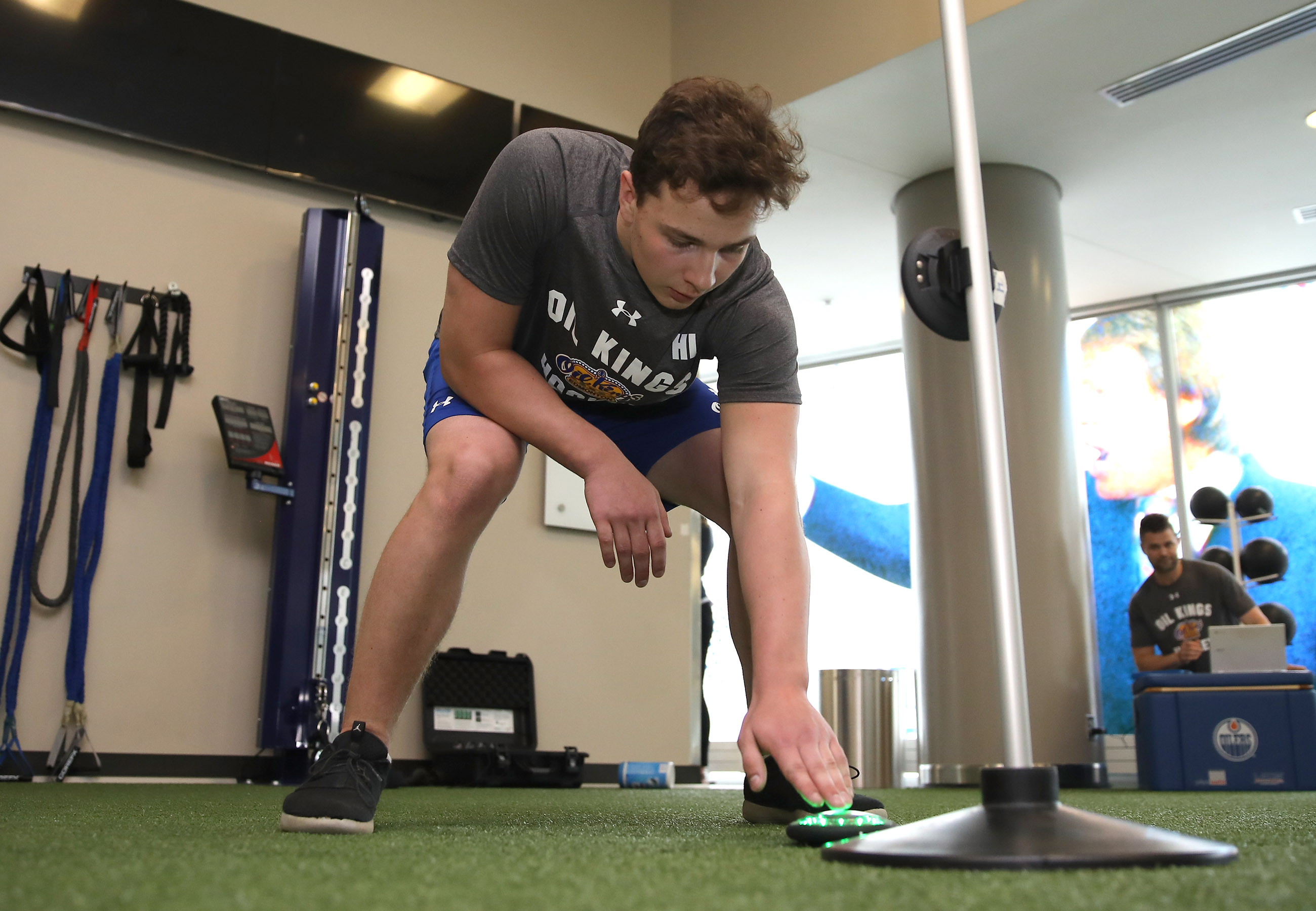 Photos: Development Camp Fitness Testing - Edmonton Oil Kings