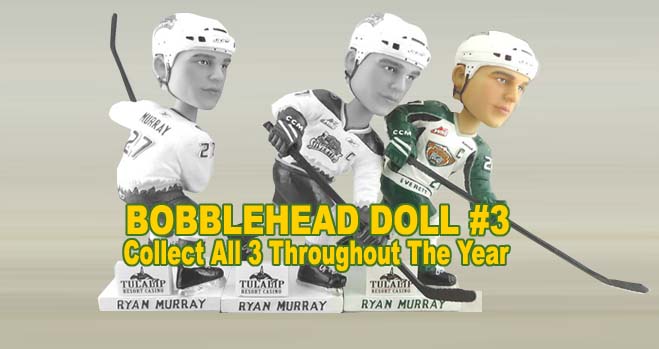 Third Murray Bobblehead Doll Night Friday! - Everett Silvertips