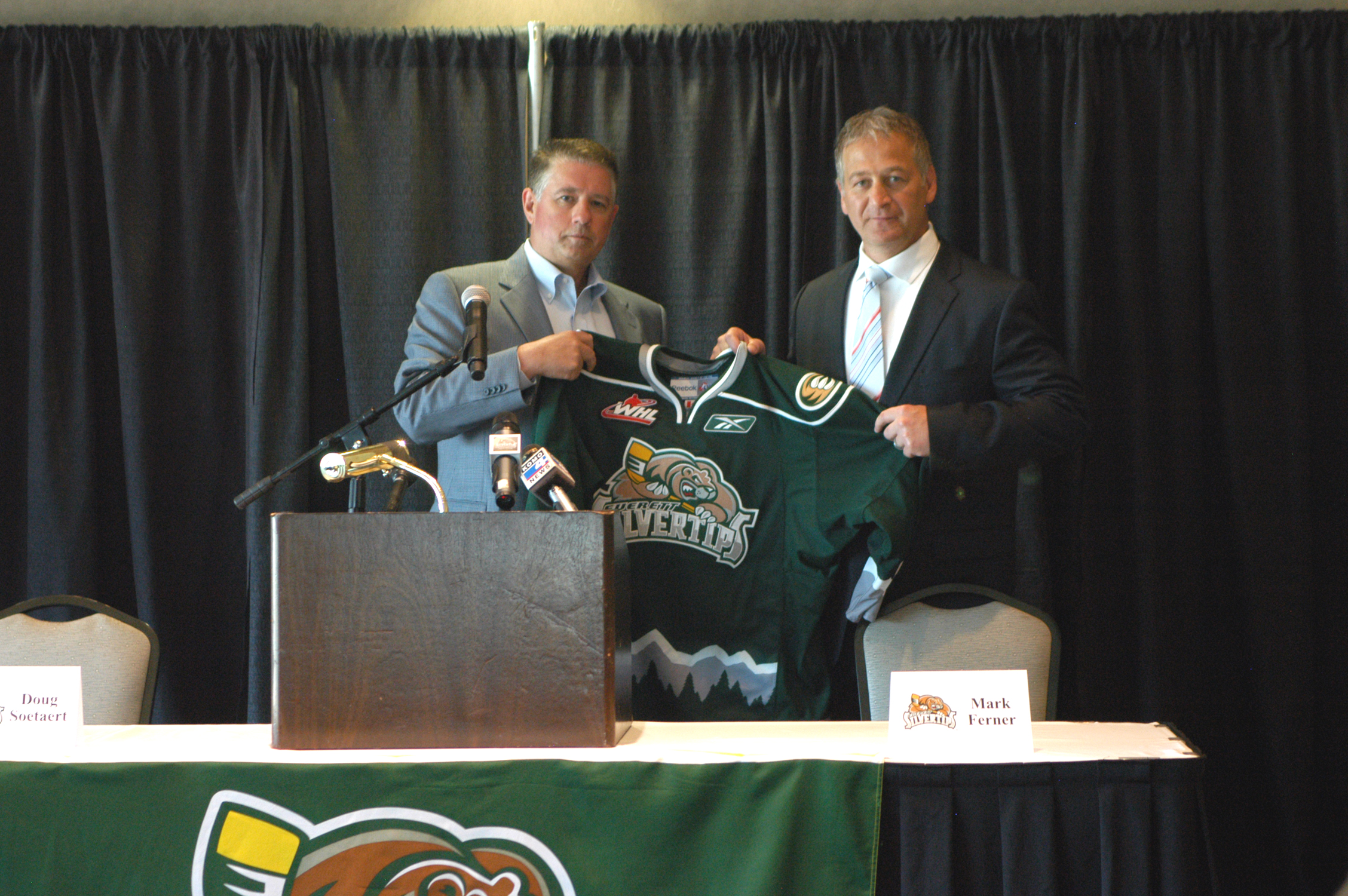 Mark Ferner Introduced as Silvertips Head Coach - Everett Silvertips