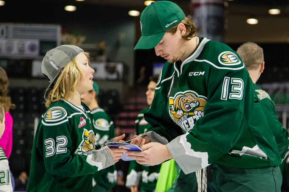 Season Ticket Holder Skate With The Players - Everett Silvertips