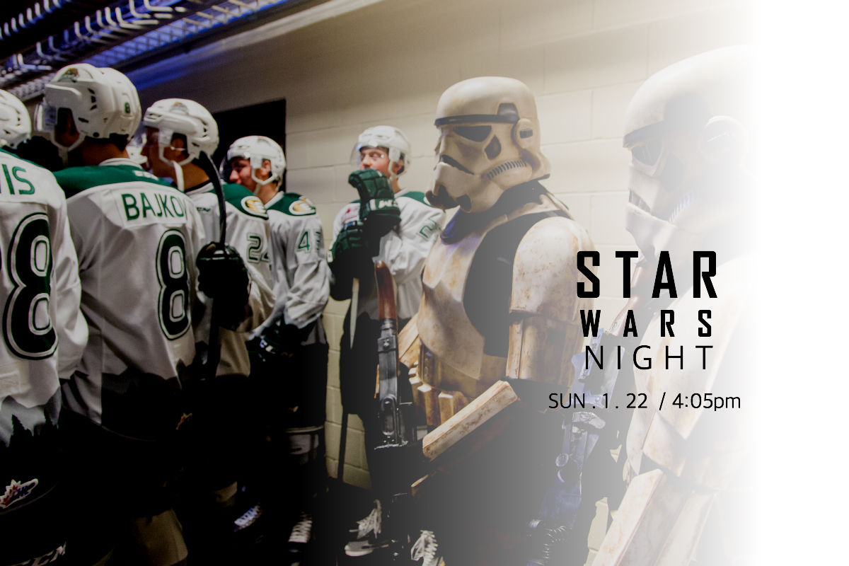 Star Wars Night is Sunday at XFINITY Arena - Everett Silvertips