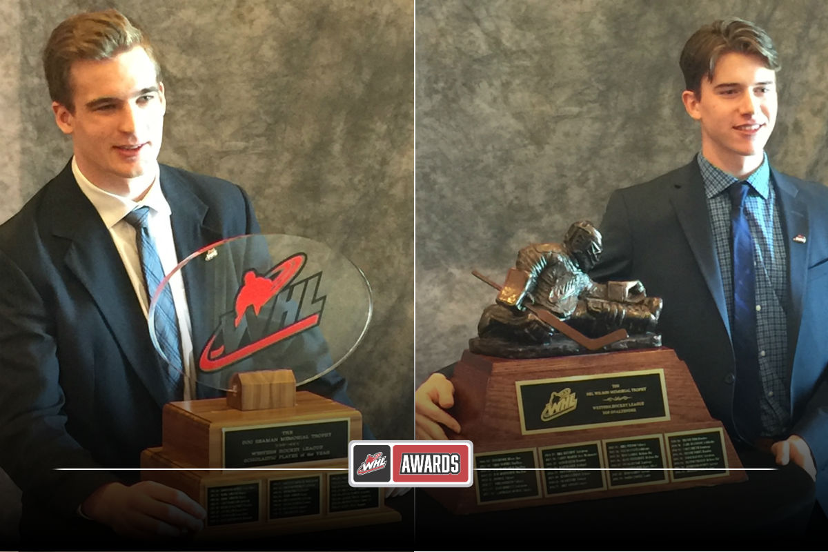 WHL AWARDS / Hart, King Take the Trophies - Everett Silvertips