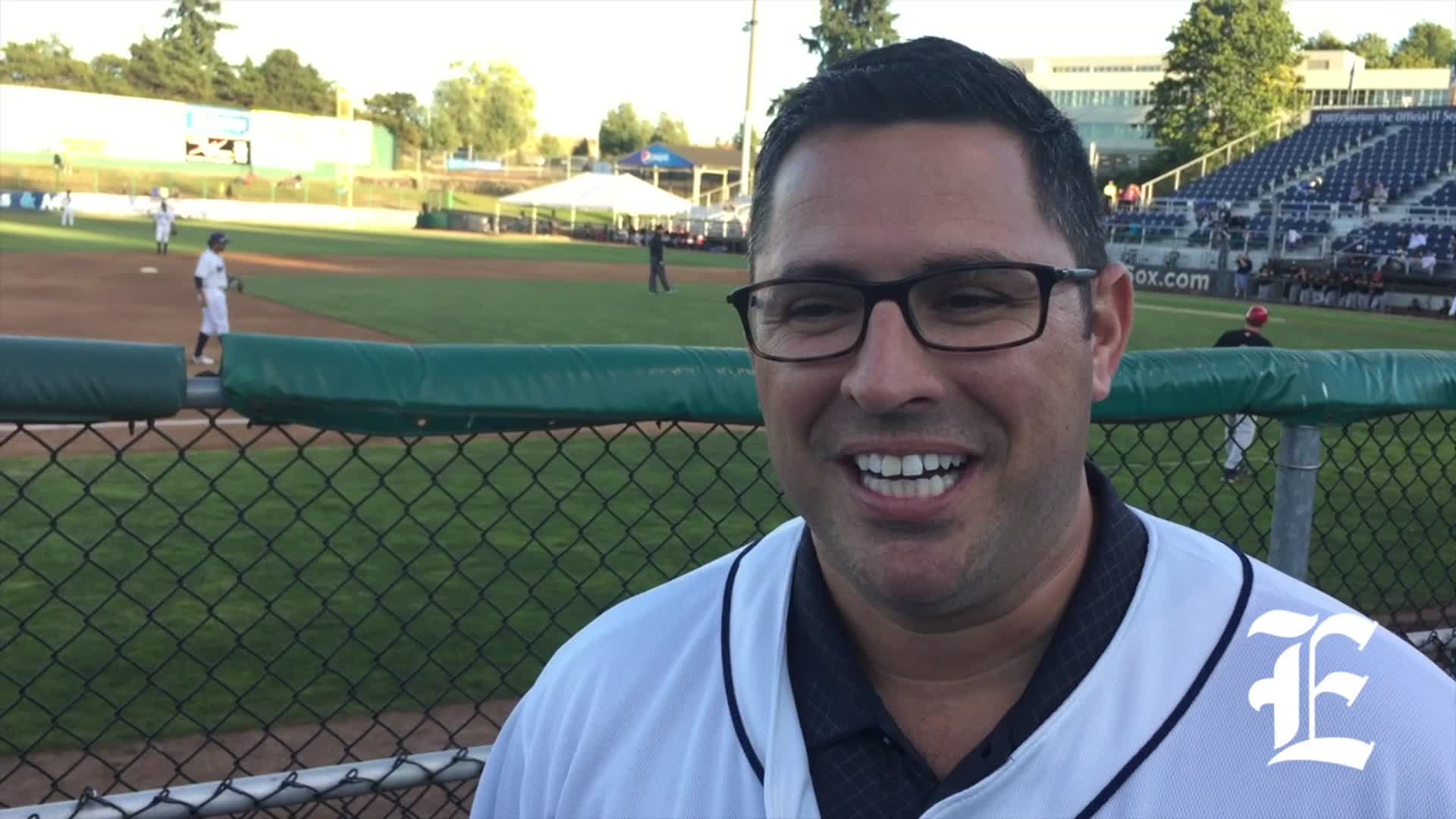 TIPS TV » Tips Coaches, First Pitch, AquaSox Baseball - Everett Silvertips