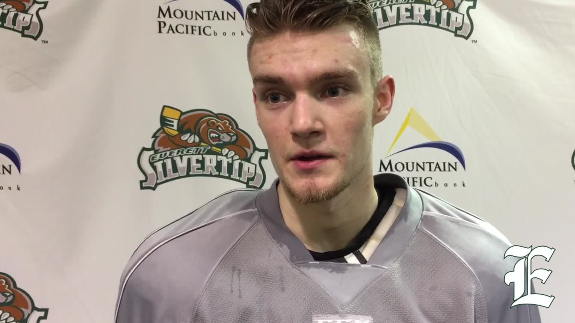 TIPS TV: Ethan O'Rourke Arrives - Everett Silvertips