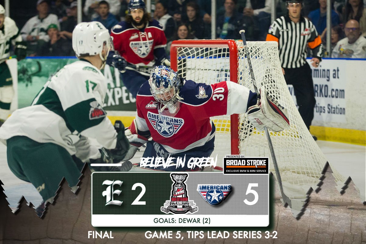 Recap: Game 5 Goes to Tri-City - Everett Silvertips
