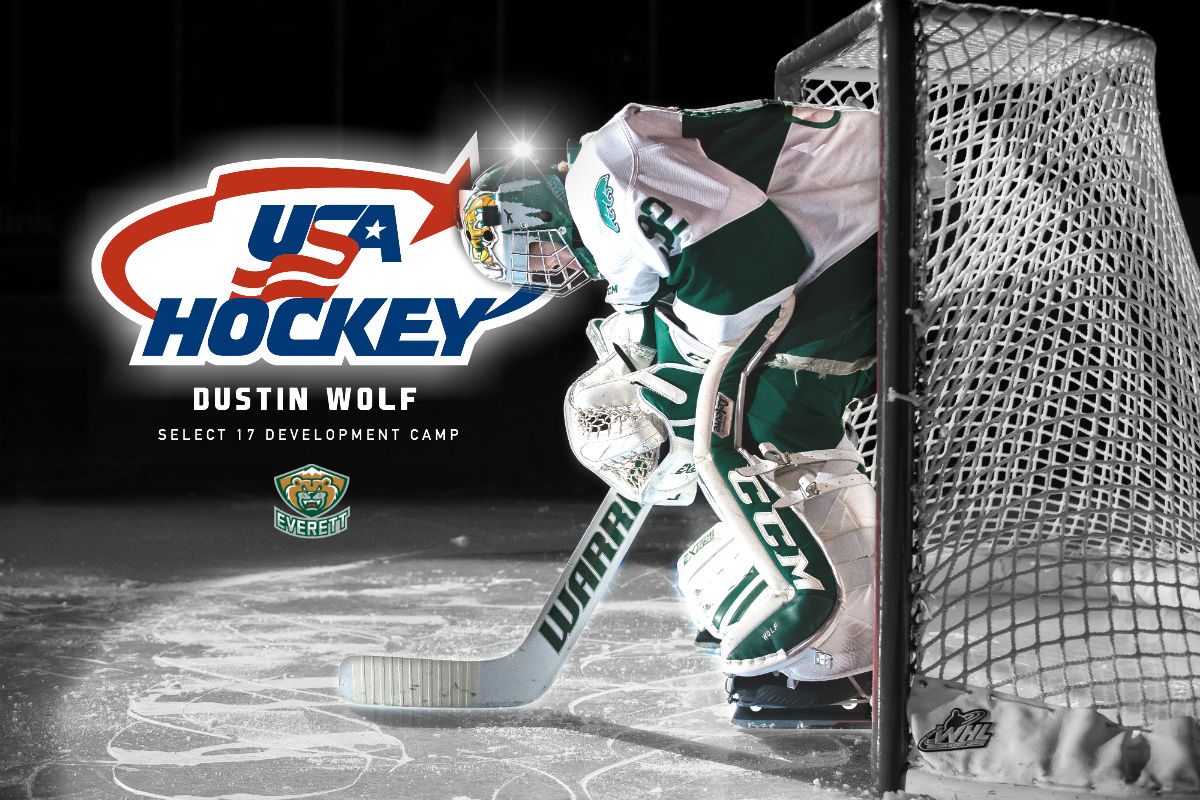 Dustin Wolf Off to Team USA Development Camp - Everett Silvertips