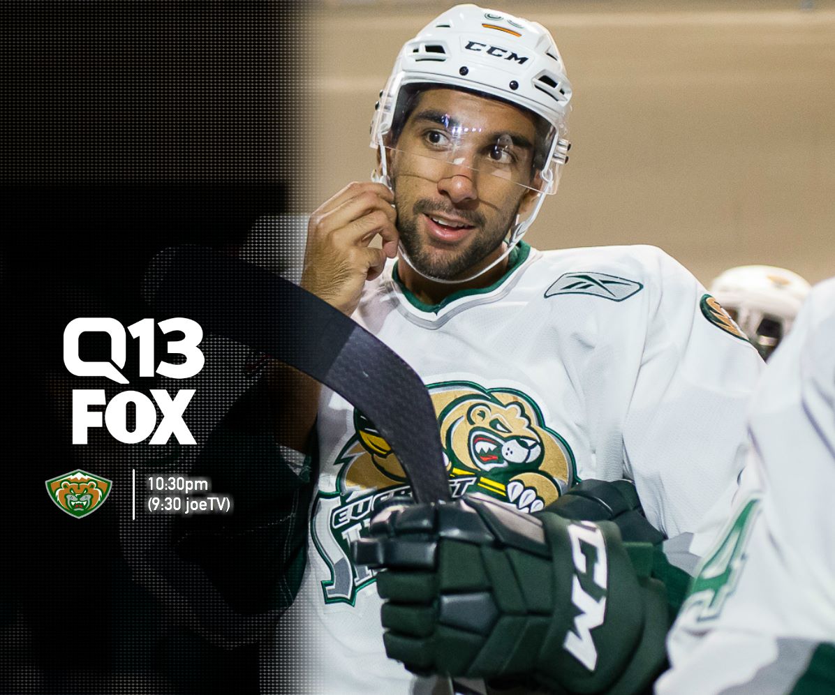 WATCH: Sahvan Khaira on Q13 Fox, Sunday Night - Everett Silvertips