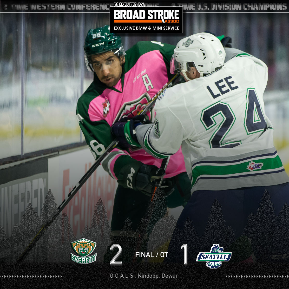 TIPS WIN // High drama, Tips finish on top - Everett Silvertips