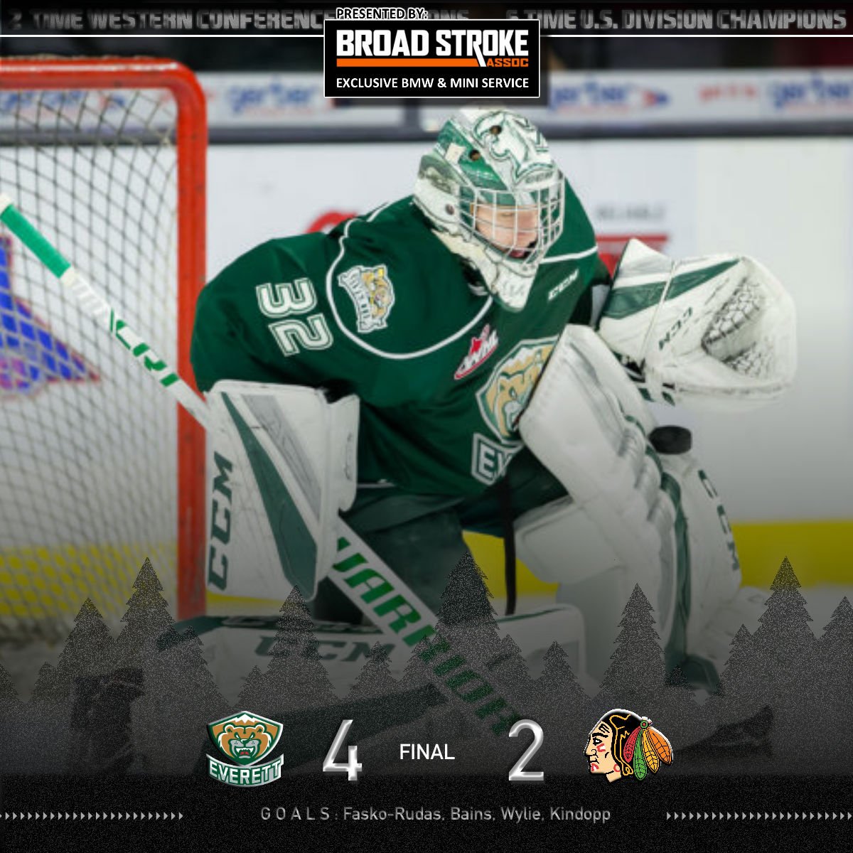 TIPS WIN // Special Teamwork - Everett Silvertips