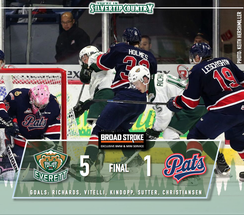 TIPS WIN // Got That Sunday Down Pat - Everett Silvertips