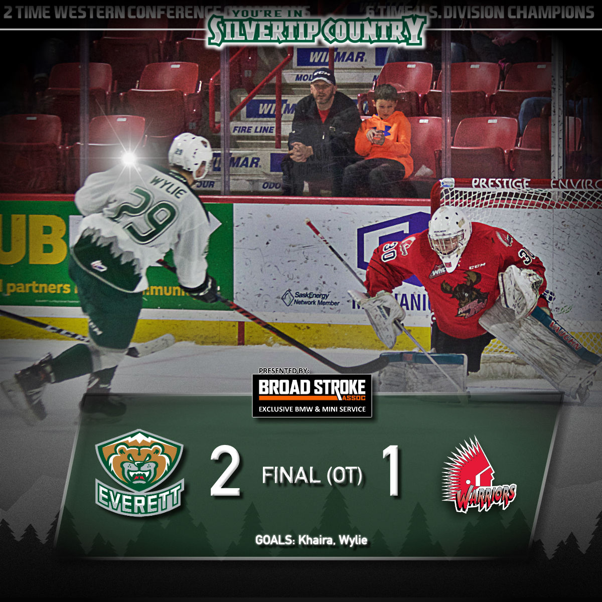 TIPS WIN // Road Warrior - Everett Silvertips