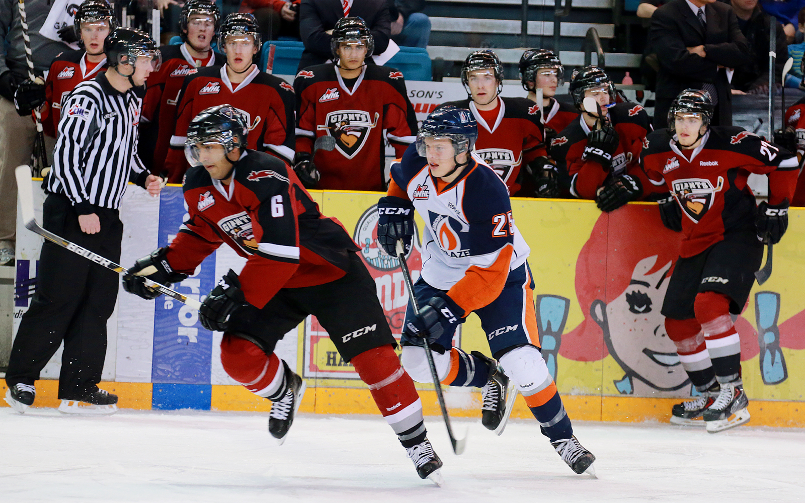 BENJAFIELD, REAGAN MAKE WHL DEBUTS - Kamloops Blazers