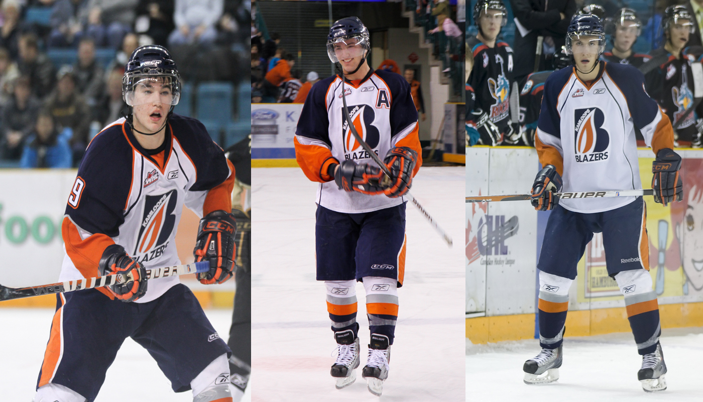 THREE BLAZERS IN CENTRAL SCOUTING RANKINGS - Kamloops Blazers