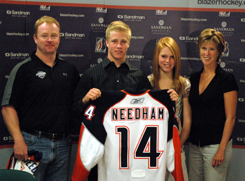 Needham, 3 others sign - Kamloops Blazers