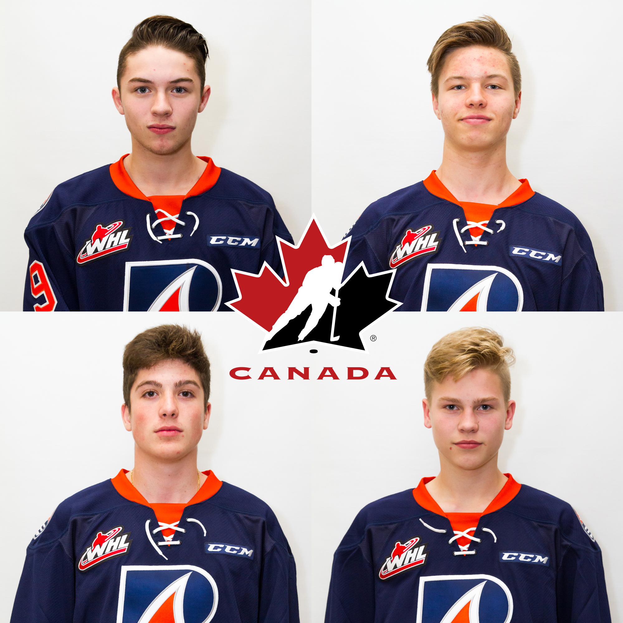 FOUR PLAYERS TO UNDER-17 & 18 HOCKEY CANADA CAMPS - Kamloops Blazers