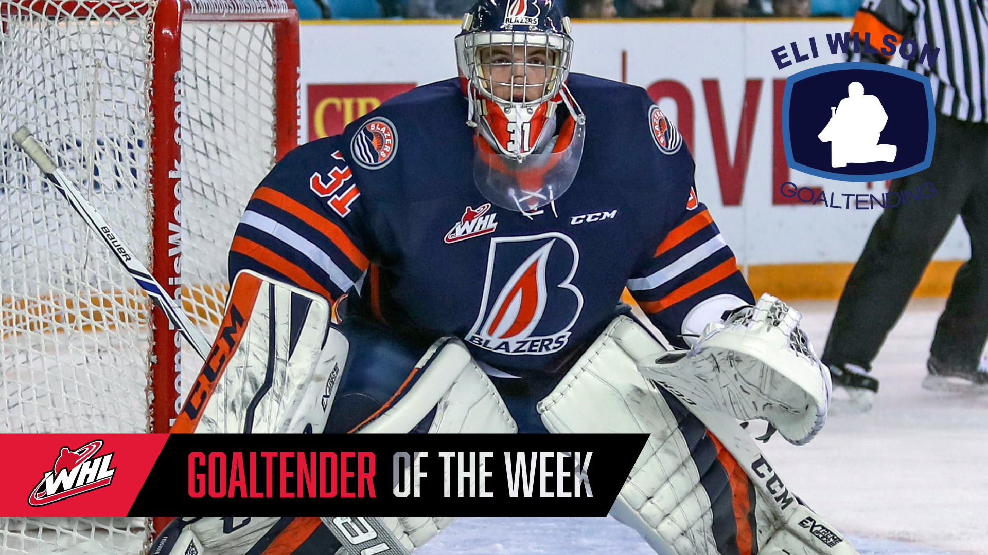 DYLAN FERGUSON NAMED WHL GOALTENDER OF THE WEEK - Kamloops Blazers
