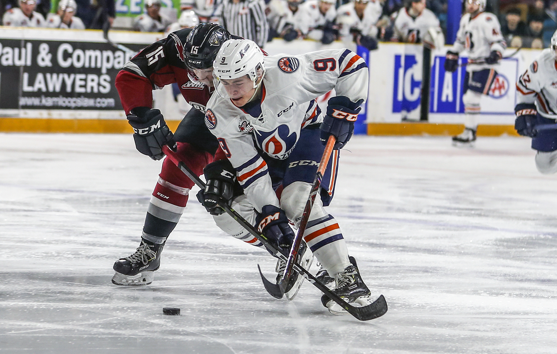 BLAZERS HOME TO VANCOUVER GIANTS - Kamloops Blazers