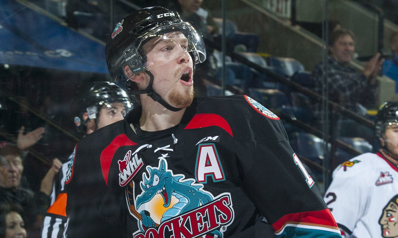 Chartier Named WHL Player of the Month - Kelowna Rockets