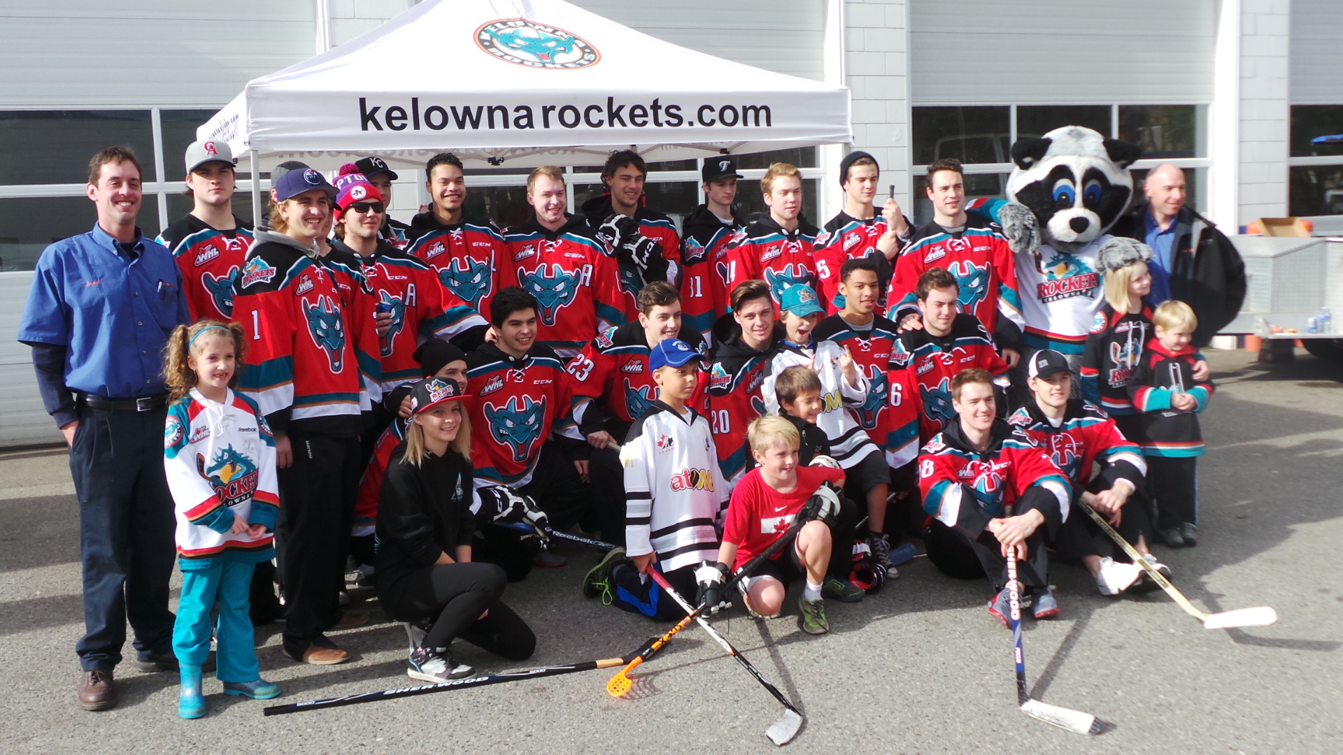Rockets Day At Kal Tire - Kelowna Rockets