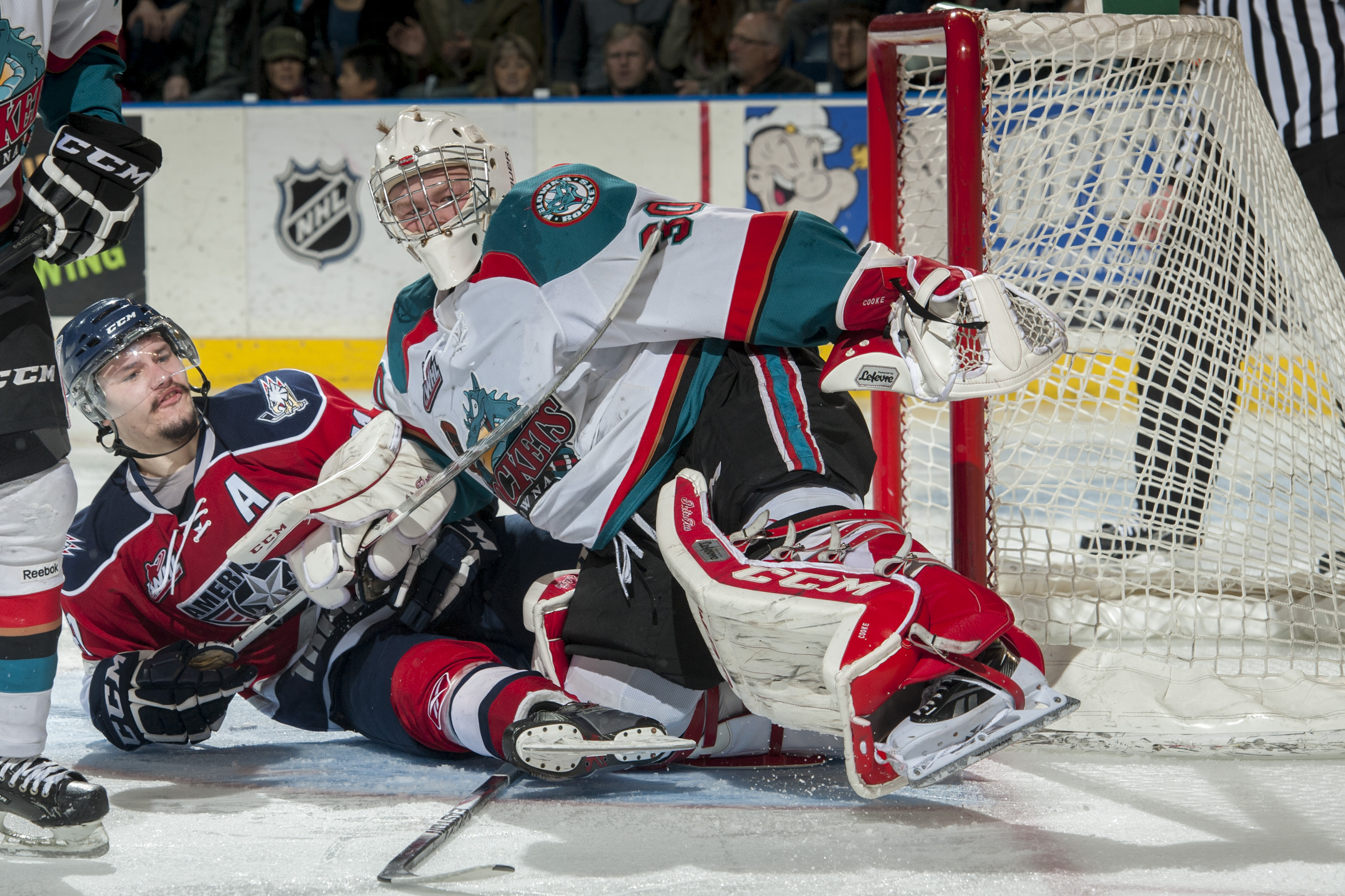 Seven Rockets Score in 7-0 win over Tri-City - Kelowna Rockets