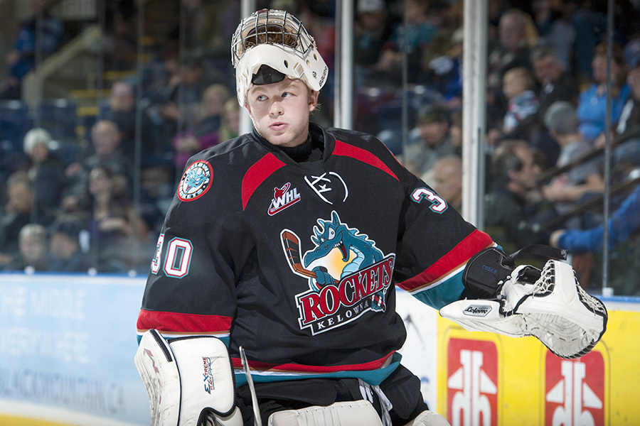 COOKE NAMED VAUGHN CHL GOALIE OF THE WEEK - Kelowna Rockets