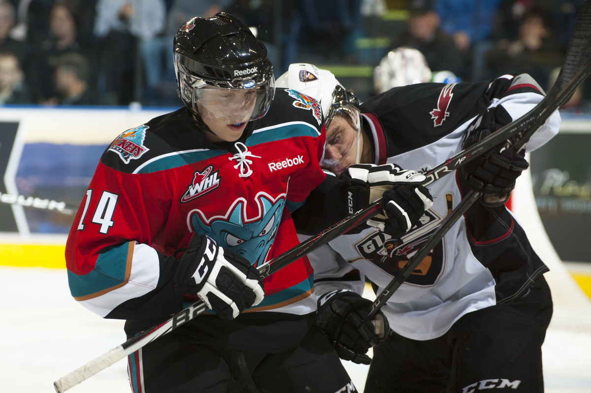 Rookie Chartier Nets First Two - Kelowna Rockets