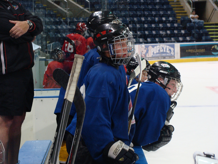 First Games Complete at Rockets Rookie Camp - Kelowna Rockets