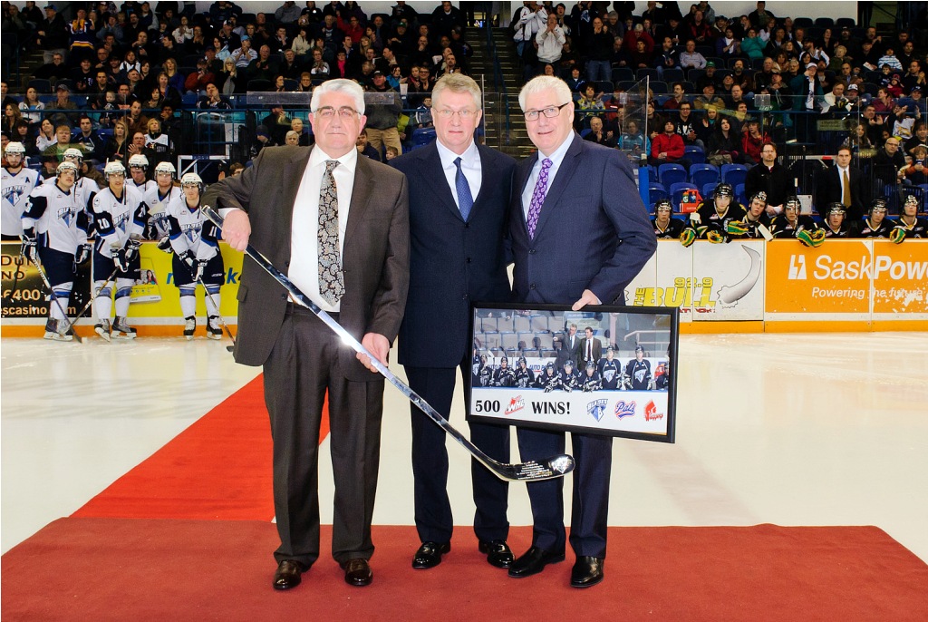 HAMILTON AND THE WHL HONOUR LORNE MOLLEKEN - Kelowna Rockets
