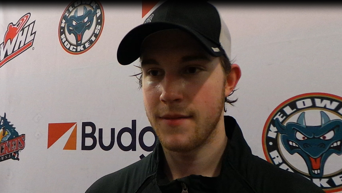 WATCH: Damon Severson Post Game 1 - Kelowna Rockets