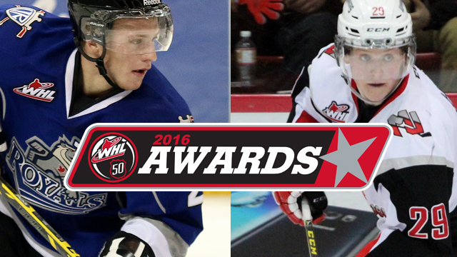 WHL ANNOUNCES CONFERENCE AWARD WINNERS - Kelowna Rockets