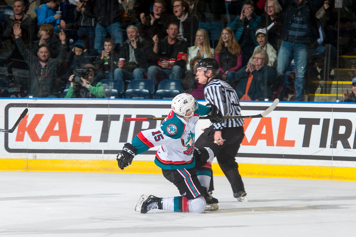 Rockets stun Cougars again, 5-2 final - Kelowna Rockets