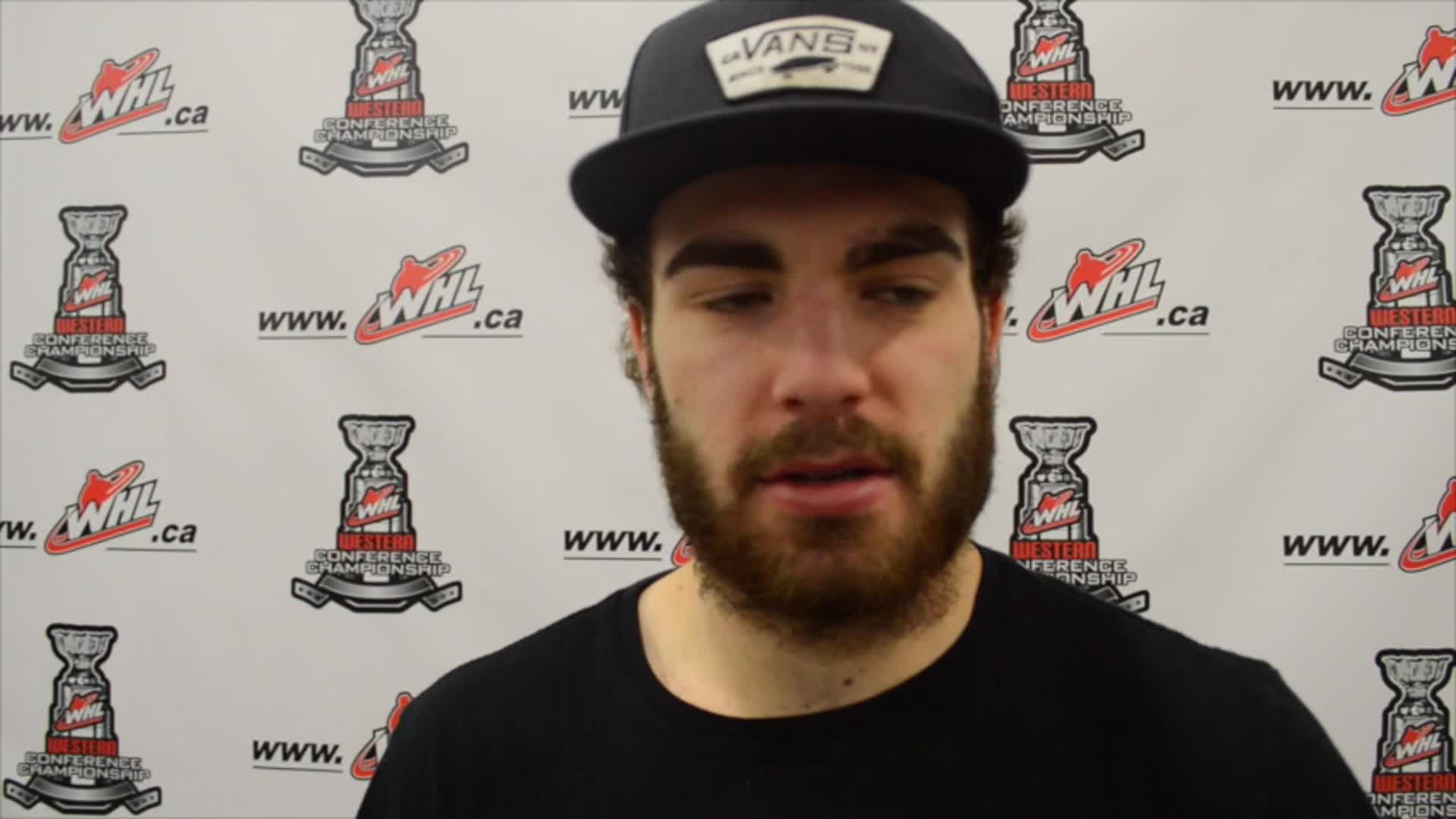 Locker room day: Reid Gardiner - Kelowna Rockets