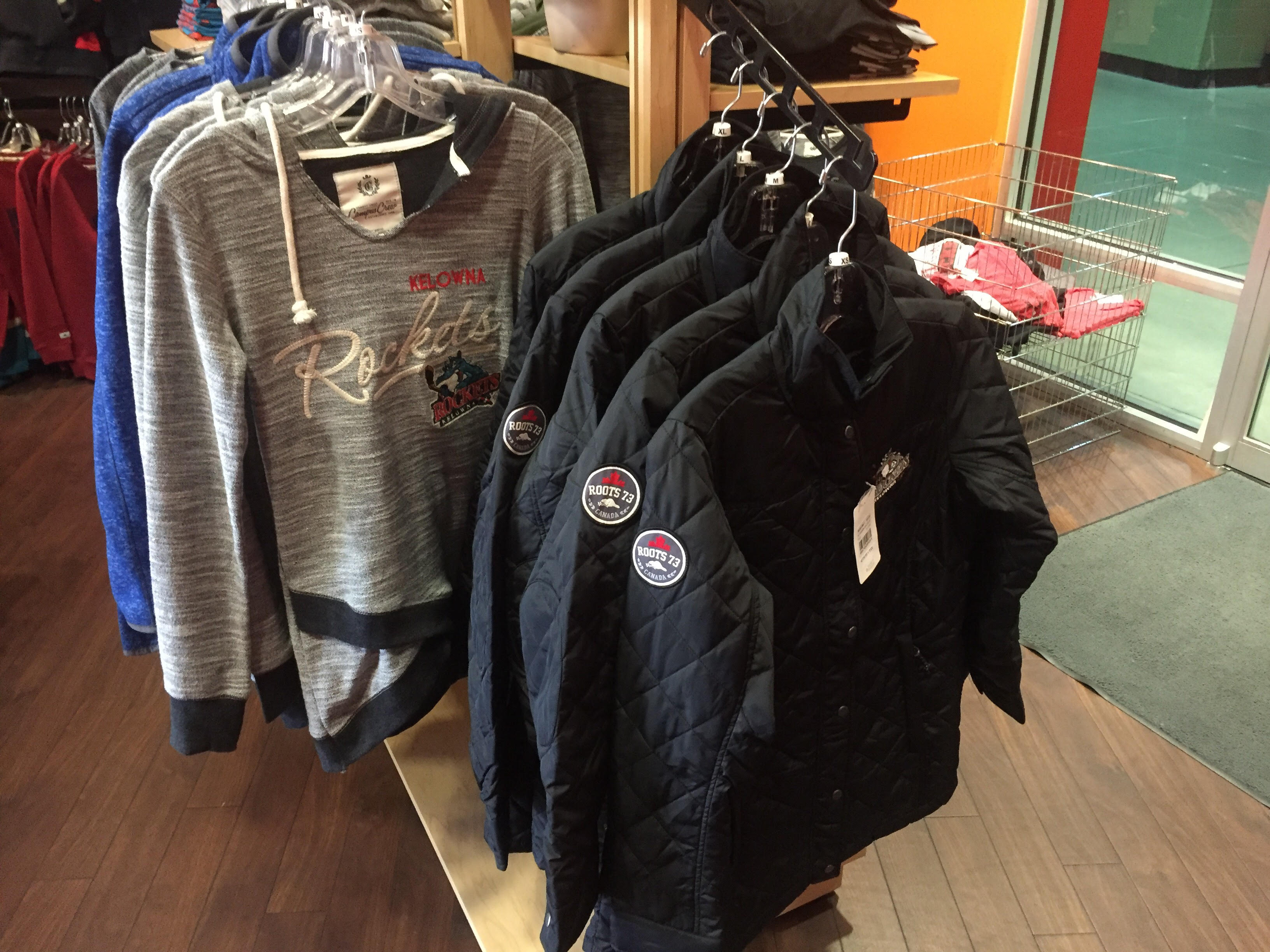 New Merchandise at "In The Crease" - Kelowna Rockets