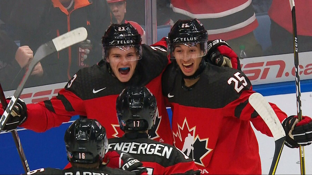 Team Canada wins game 1 of round robin in WJHC 4-2 over Finland ...