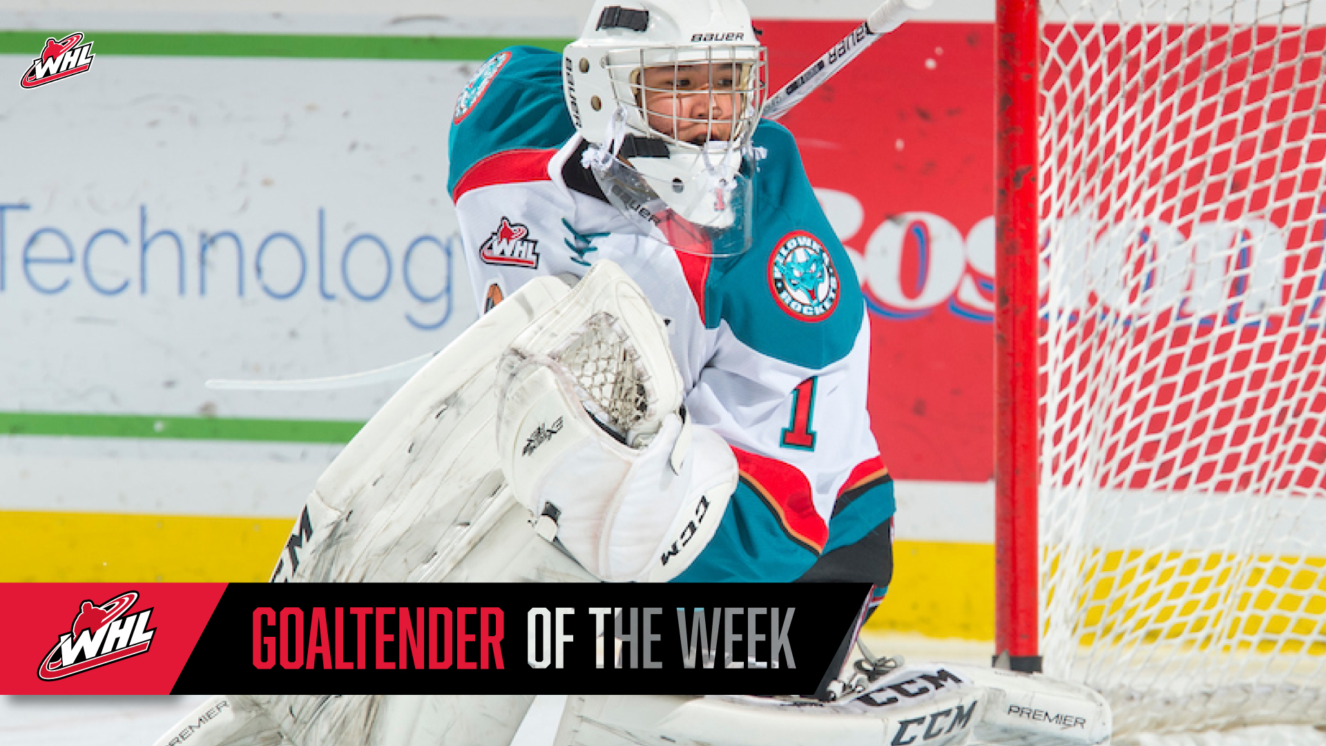 Porter named Goaltender of the Week - Kelowna Rockets